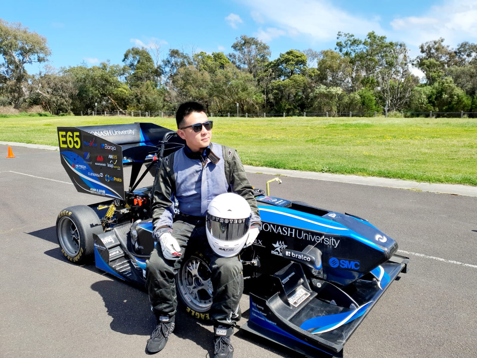Monash Motorsport Program - Sponsor Test Drive Day | Clenergy | Solar ...